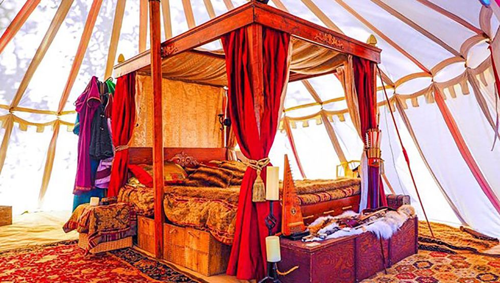 You can rent a yurt and stay in this wild medieval community in Alberta ...