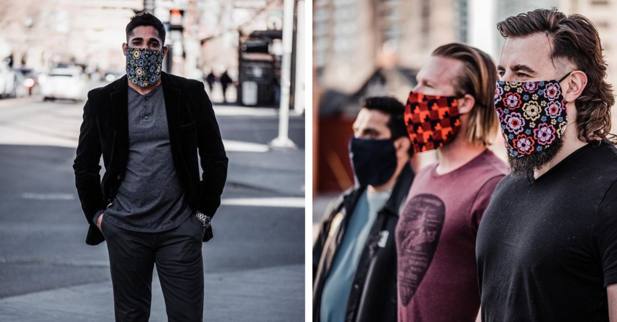 This Calgary company makes full-coverage beard-friendly facemasks