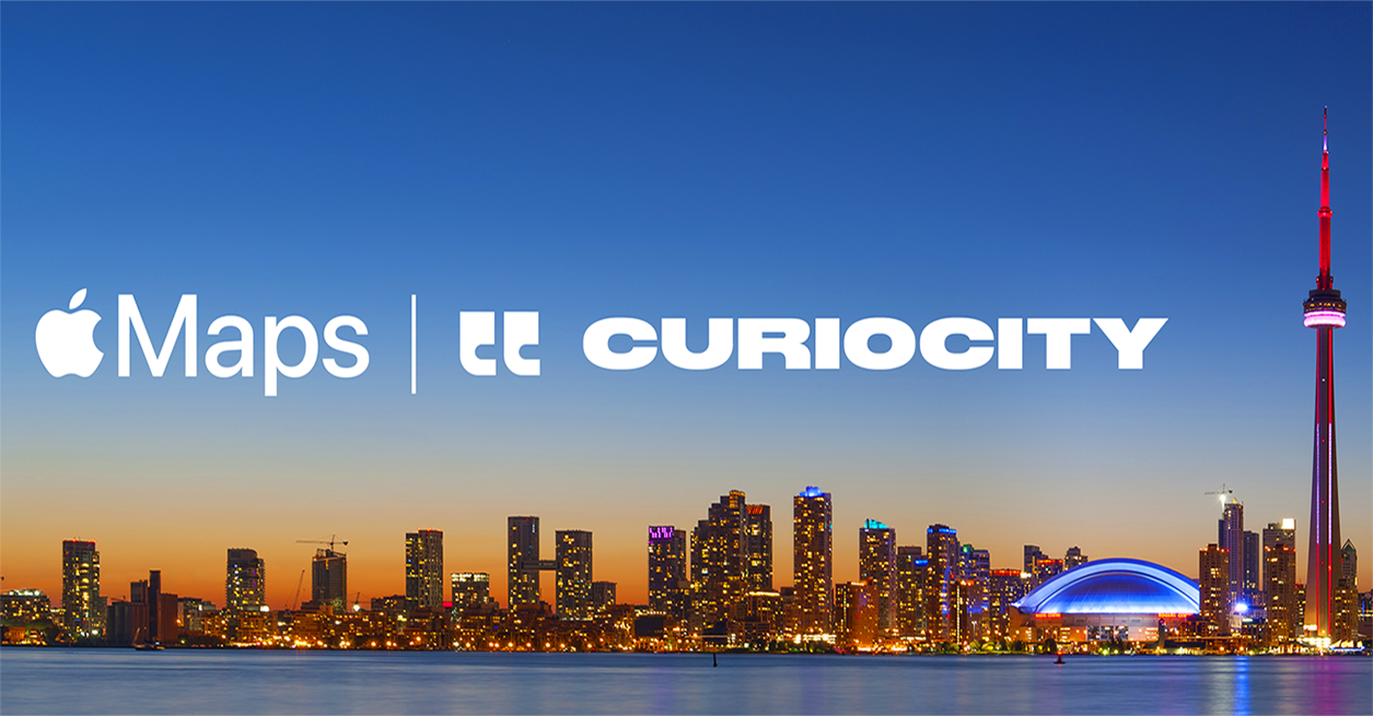 Curiocity can now guide you across the country with Apple Maps