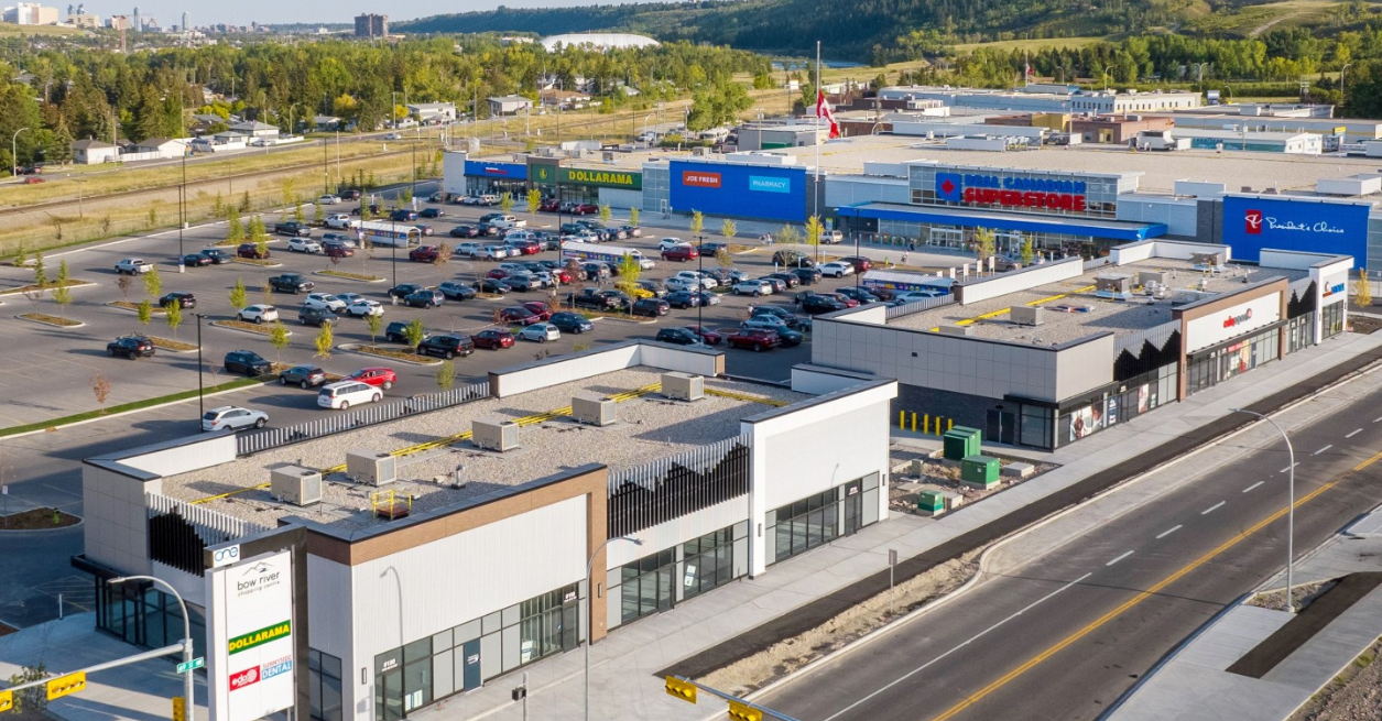 The Bow River Shopping Centre just opened in Calgary & it's huge