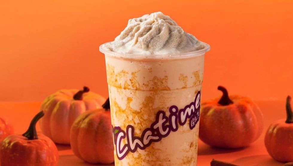 Chatime Canada now has Pumpkin Spice Bubble Tea