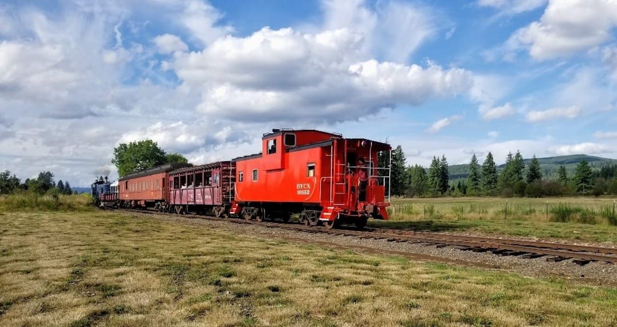 This train ride takes you through fall foliage & you might see the ...