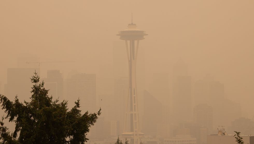 Seattle air quality is currently the worst in the world