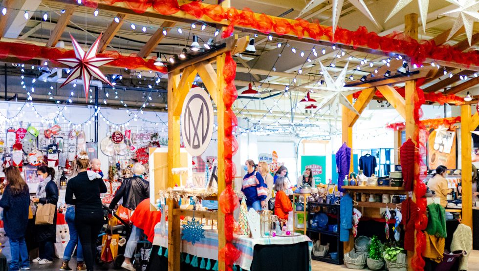 Calgary Farmers’ Market has transformed into a holiday haven