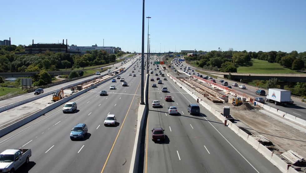 Ontario widens 18 km of Highway 401 & nearly doubles its lanes