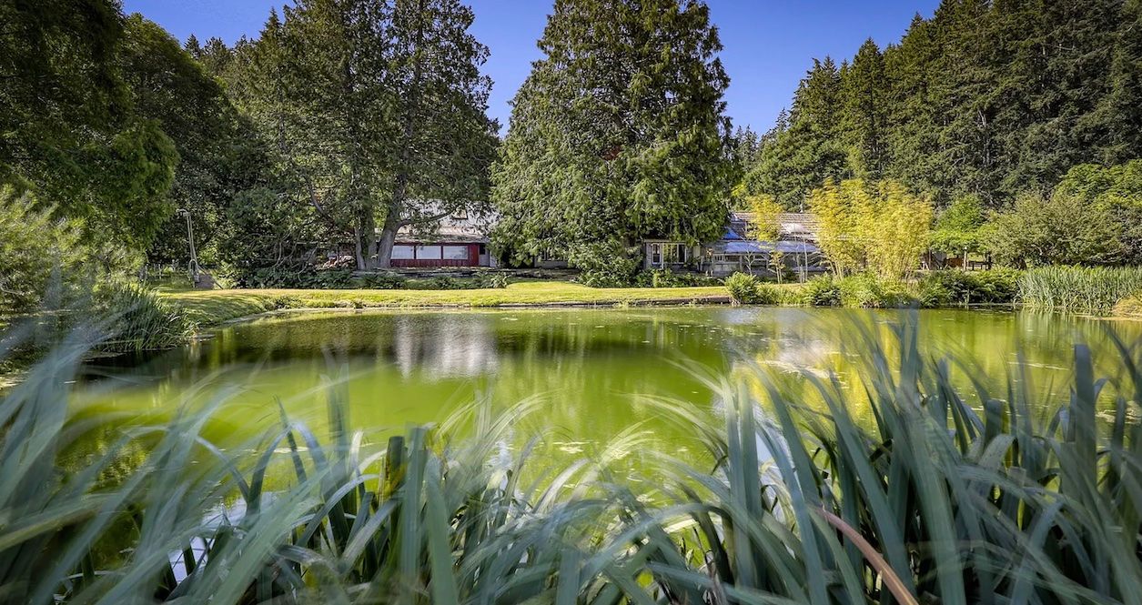This Silverdale estate has 7 acres and 650 ft of waterfront