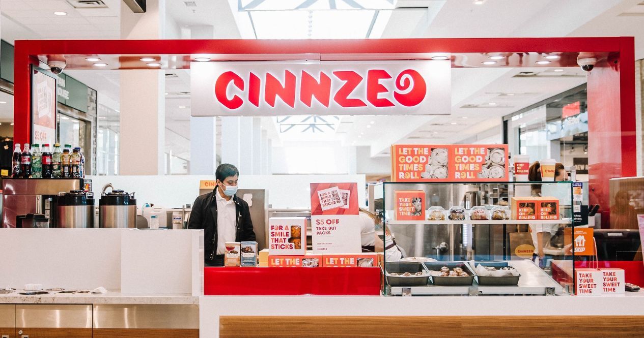 Cinnzeo's dropped it's bourbon-honey cinnamon rolls in Calgary