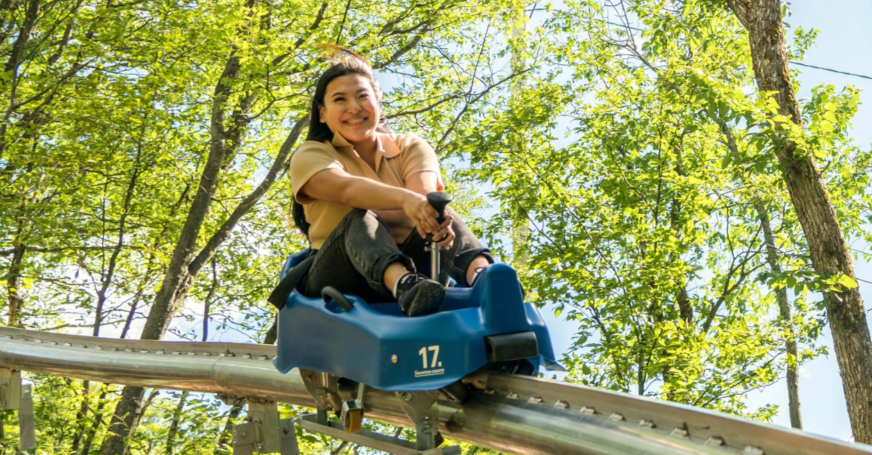 When does Alberta's Canyon Coaster reopen for the season?