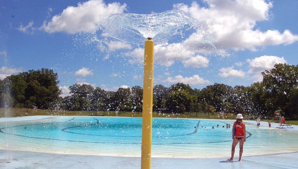 Byng Island Conservation Area has Canada's largest outdoor pool