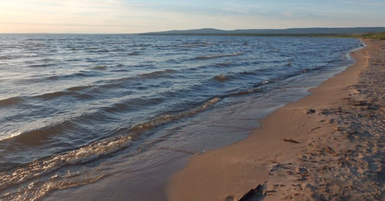 This massive Alberta beach has 1.5 kilometres of soft sand