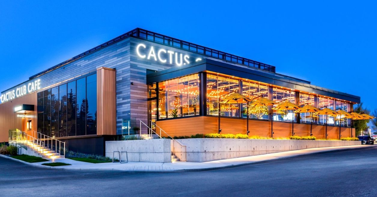 When is the Cactus Club in Crowfoot Calgary opening?
