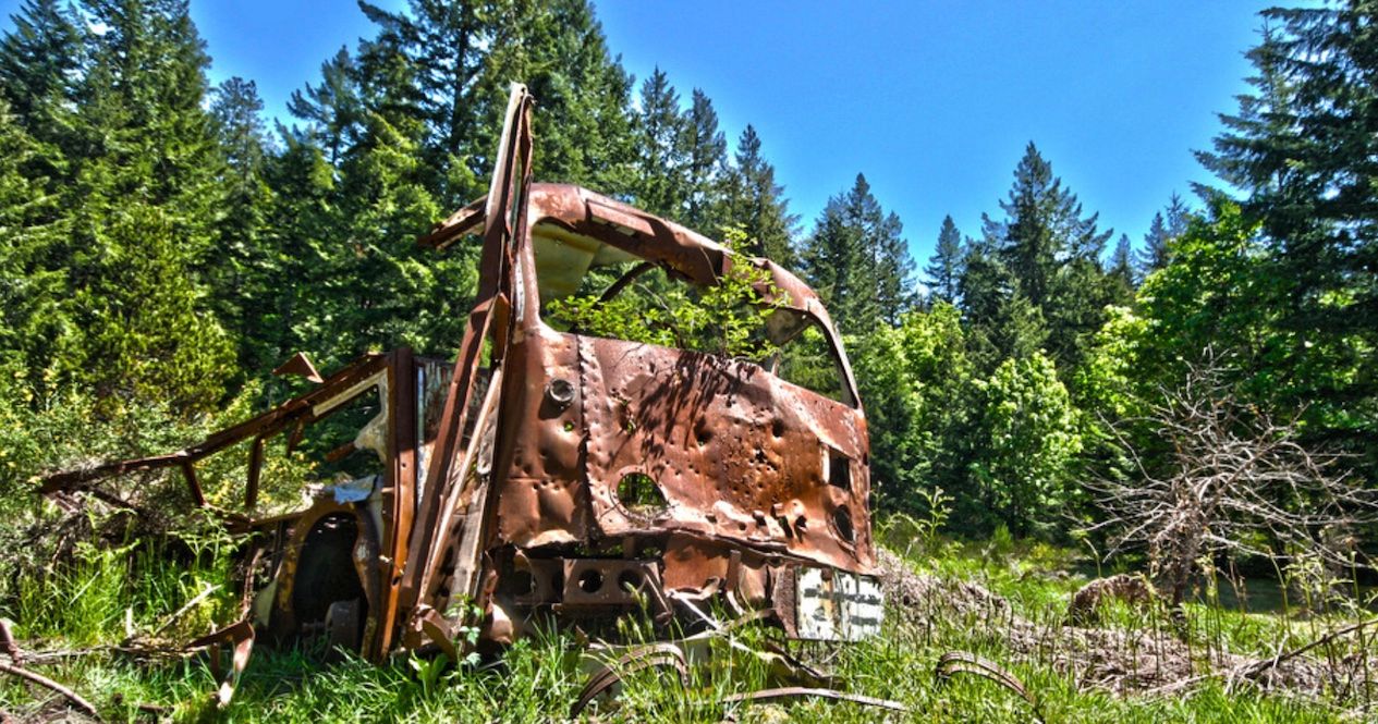 Leechtown in BC is known as a gold rush-era 'ghost town'