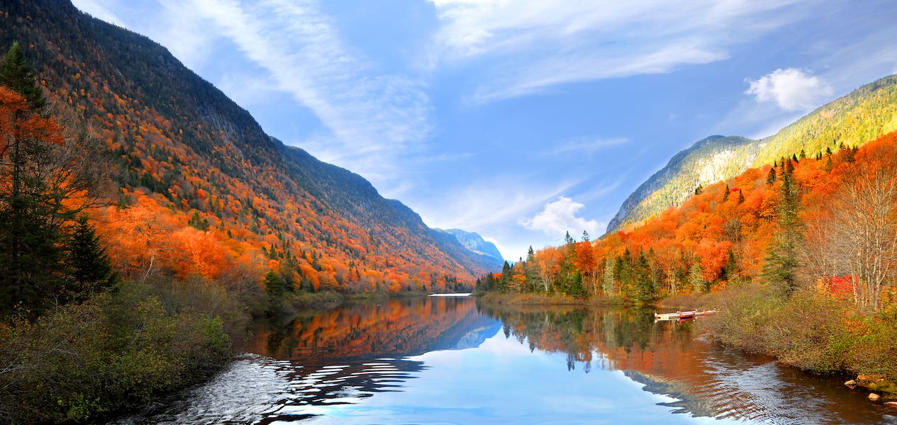 This park in Quebec has scenic trails that leads past rivers & forests ...