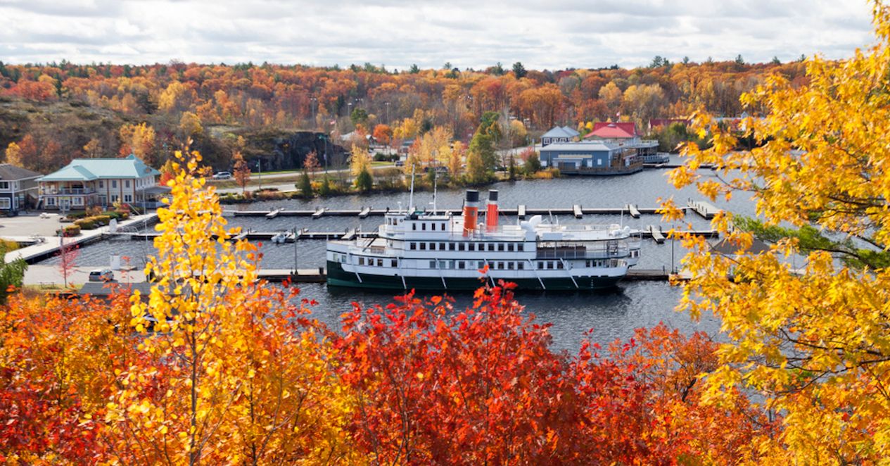Gravenhurst is rich in history & has a scenic waterfront boardwalk
