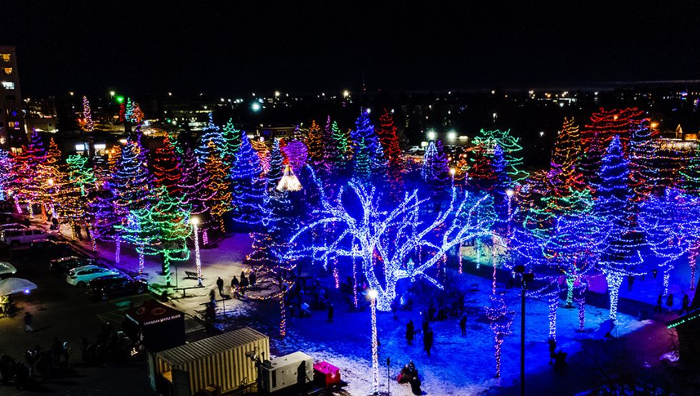 This Spruce Grove park will be filled with a ton of lights this season