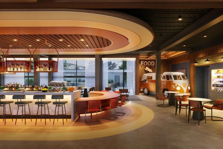 Banff is getting a groovy new hotel called 'Moxy'