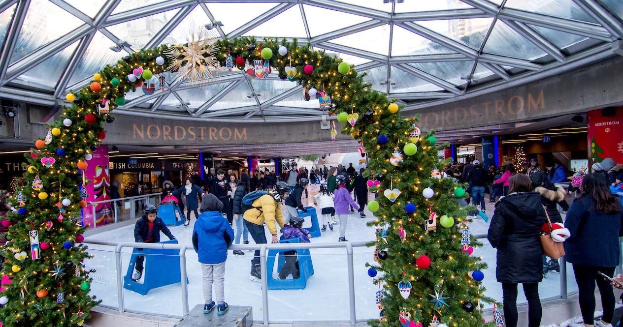 Robson Square Ice Rink to reopen December 1st 2023