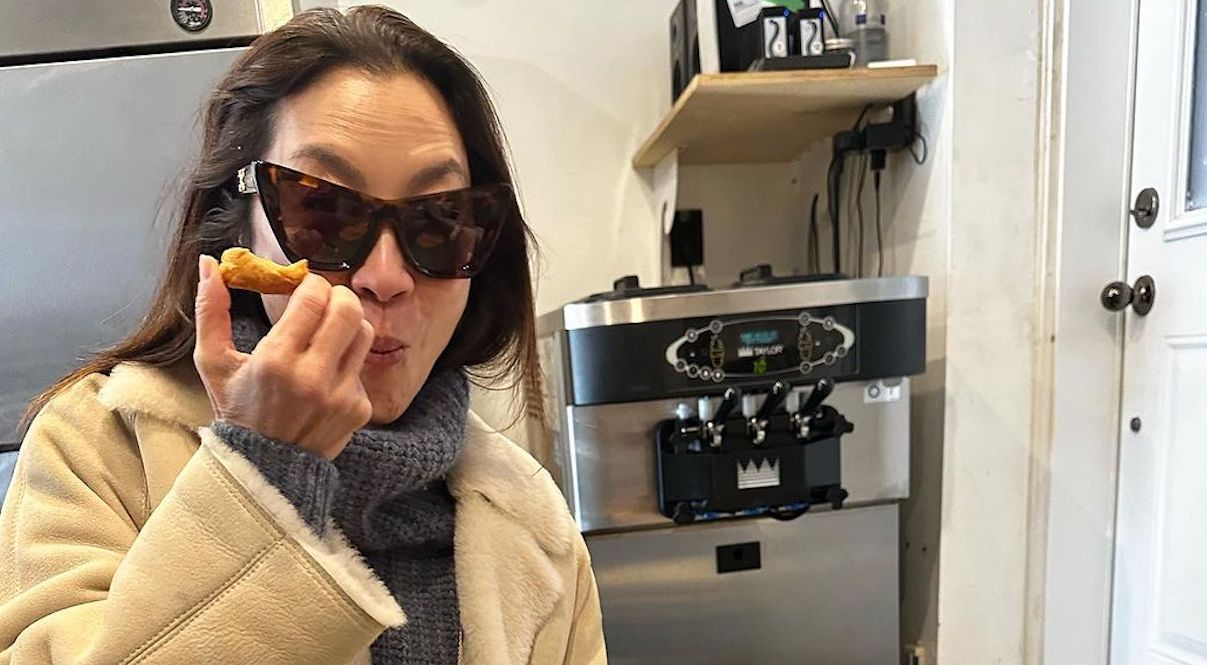 Michelle Yeoh stopped by 2 restaurants in Toronto this week