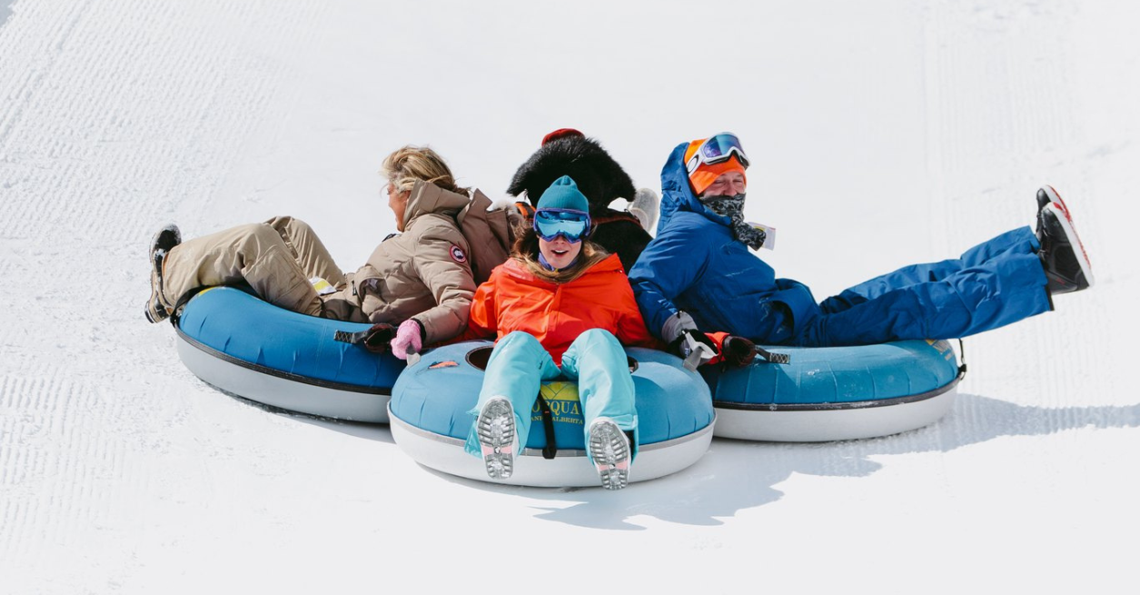 This mountain resort has the longest & fastest tube lane in Alberta