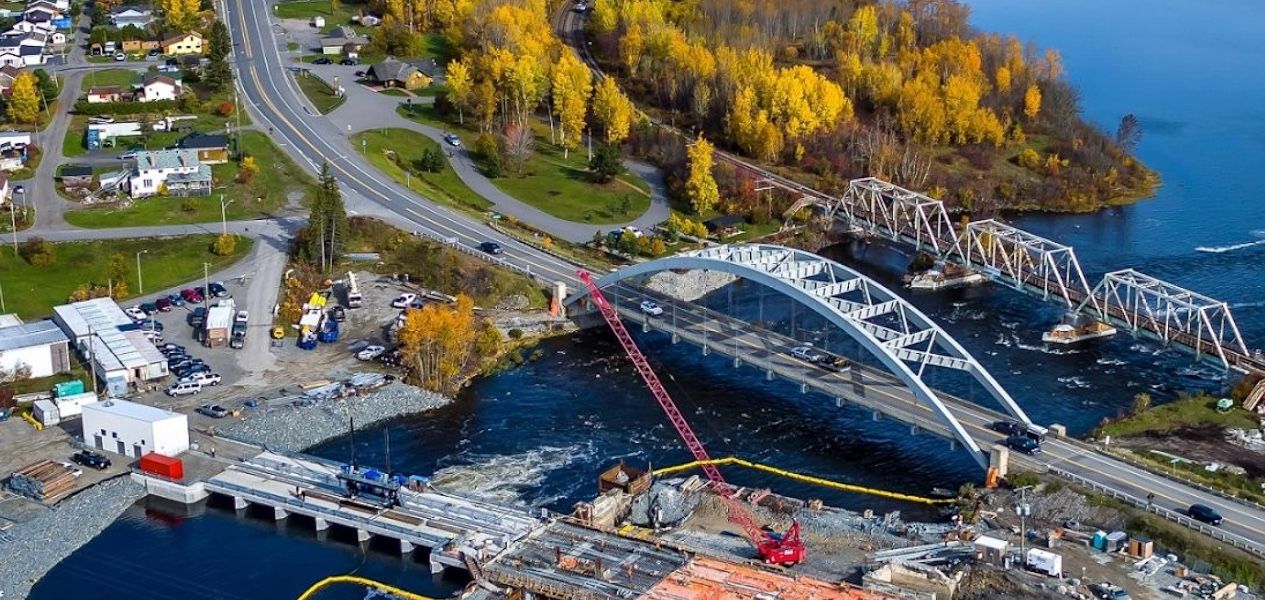 Latchford, Ontario is home to the world's shortest covered bridge