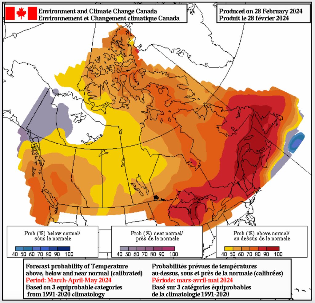 Alberta's spring forecast is here & this is what you can expect