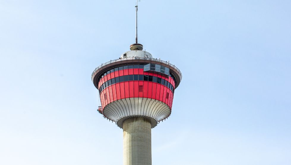 You can climb all 802 stairs of the Calgary Tower this month