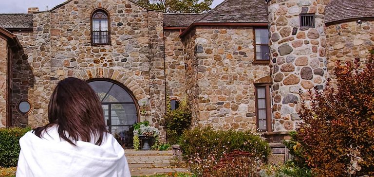 This all-inclusive spa is inside an 1800's country castle in Ontario