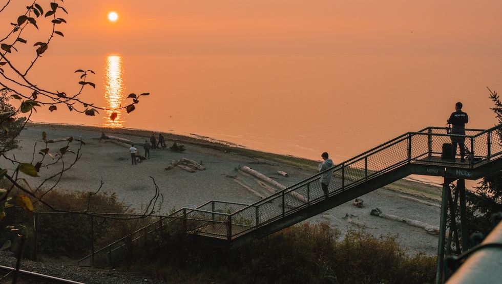 Carkeek Park in Seattle has epic views of Puget Sound