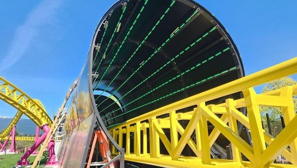 When does the PNE's new ThunderVolt launch in Vancouver?
