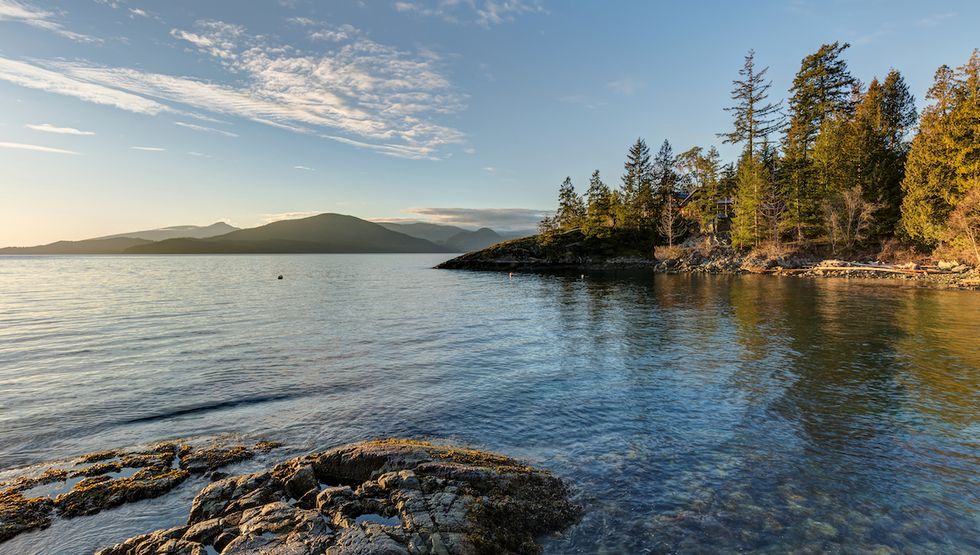Lions Bay, British Columbia is home to scenic sandy beaches