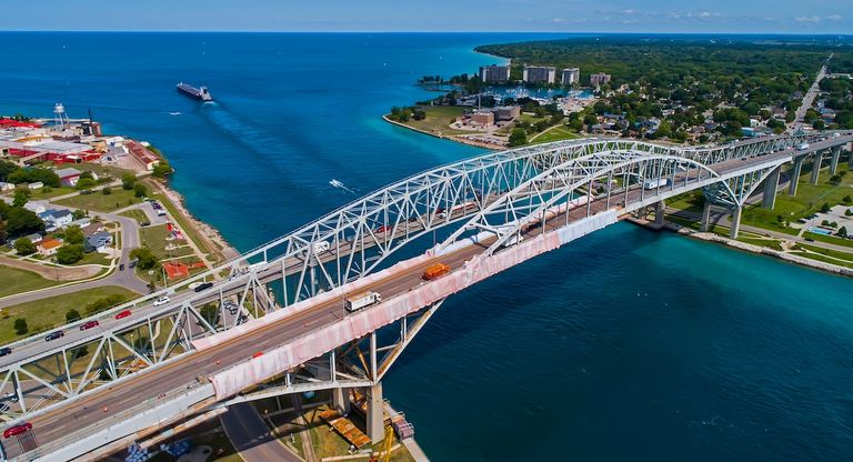 Point Edward has a beautiful waterfront park with picturesque views
