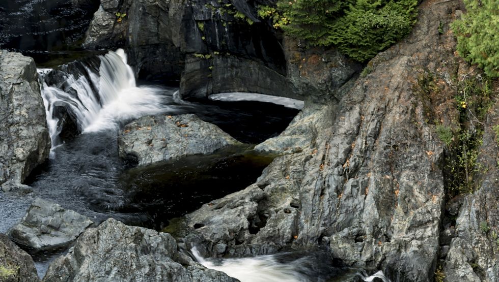 Sooke, British Columbia has natural rock pools carved by glaciers