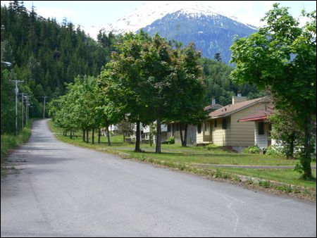Kitsault is one of the most famous 'ghost towns' in British Columbia