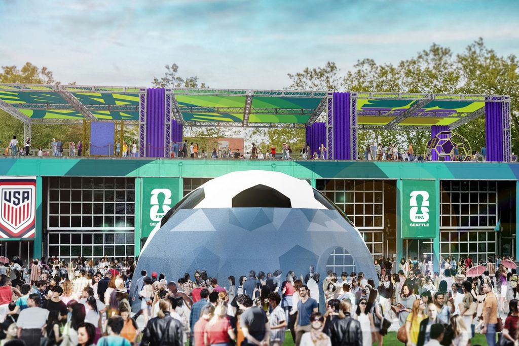Seattle is hosting a fan event for FIFA World Cup with live streams