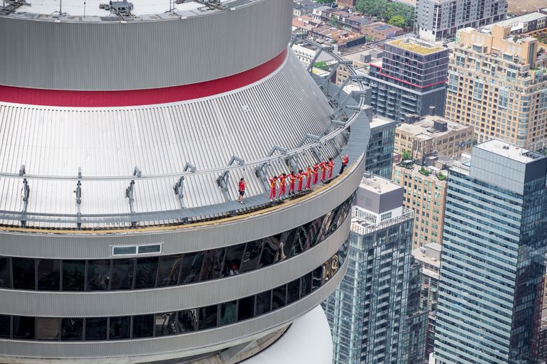We got the best Toronto views and braved the CN Tower EdgeWalk