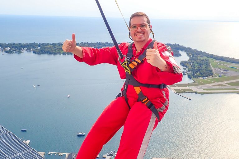 We got the best Toronto views and braved the CN Tower EdgeWalk