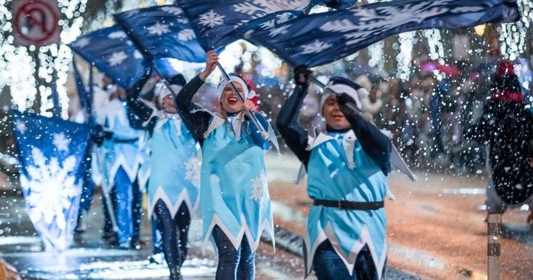 Seattle is getting a free parade with lights, dancers, & falling snow