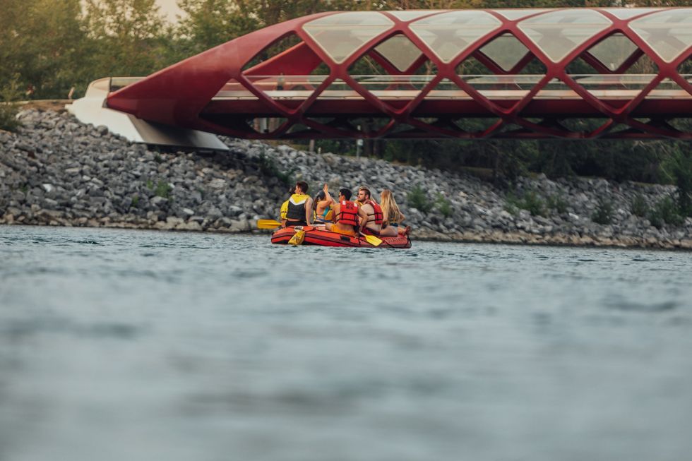 Here's how to float the Bow River in Calgary this summer