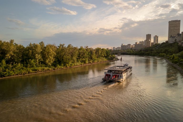 Spend an evening on Edmonton's most iconic riverboat
