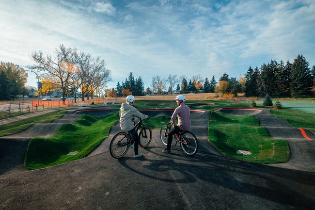 Calgary's Confederation Park is 160 hectares of pristine parkland