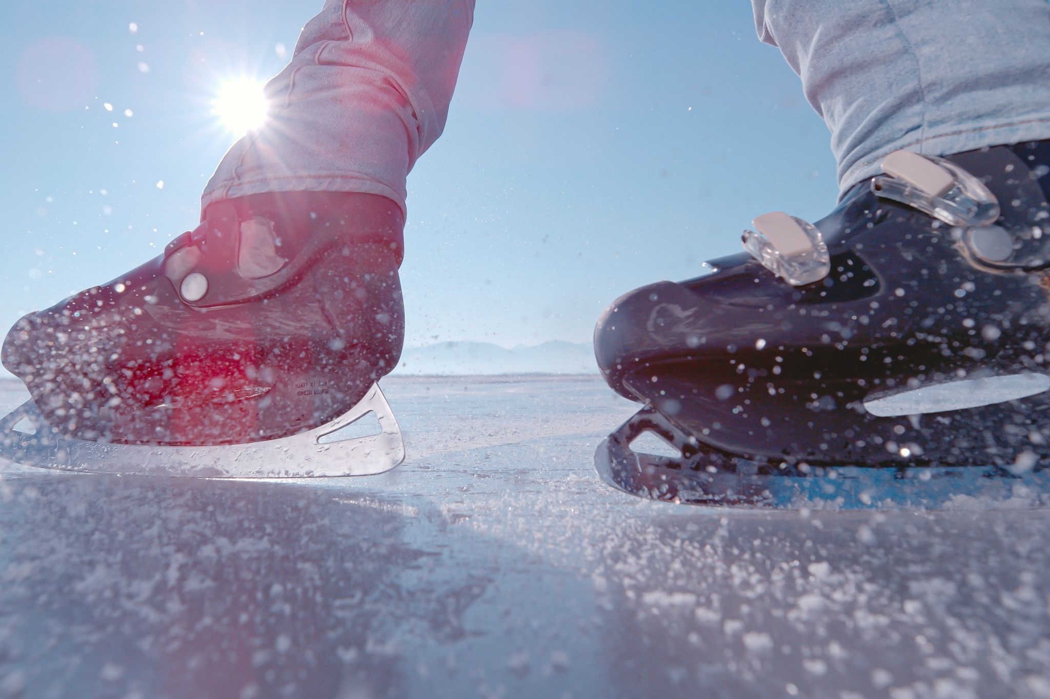 Mount Herman Park in northern B.C. has a lake for ice skating