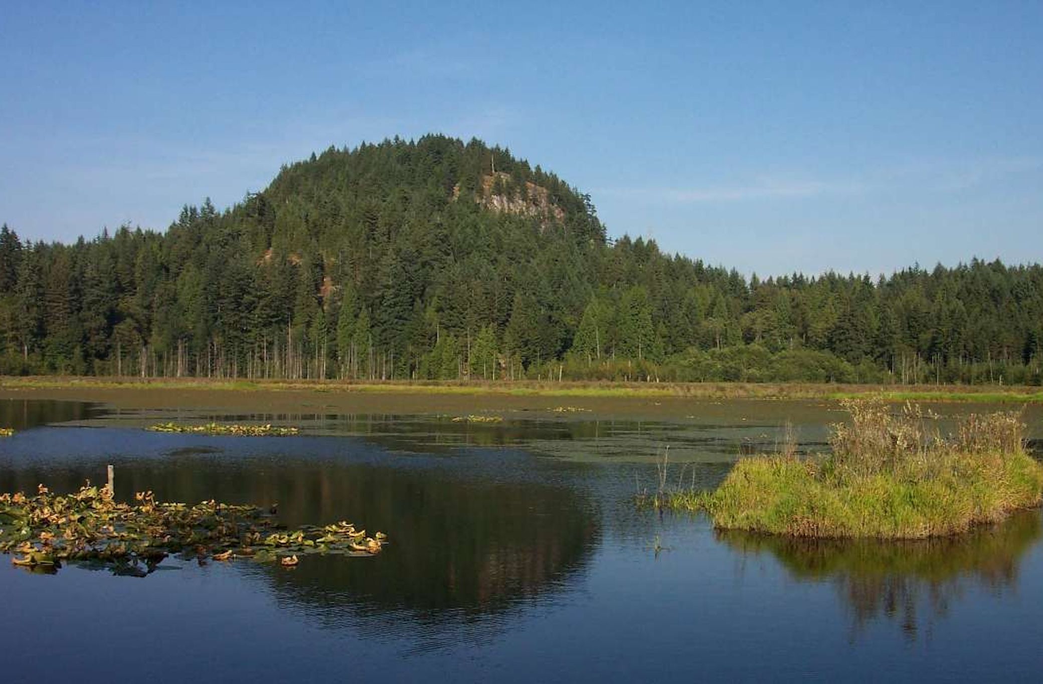 Minnekhada Regional Park in Coquitlam has scenic, forested trails