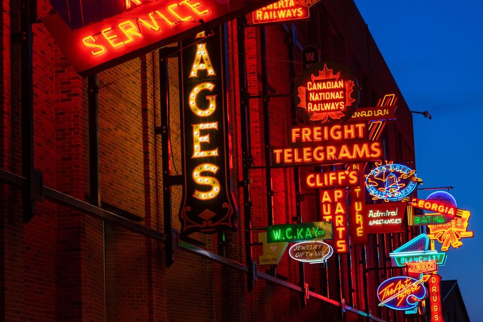 The history behind Edmonton's Neon Sign Museum